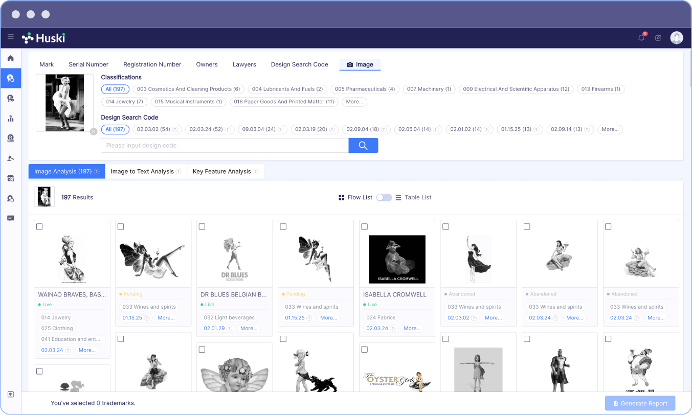 Trademark Image Search | Huski.ai